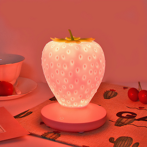 Cute Strawberry LED Table Lamp W474 - Wonderland Case