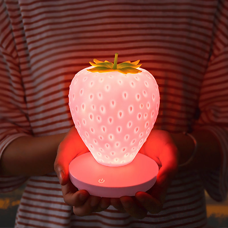 Cute Strawberry LED Table Lamp W474 - Wonderland Case