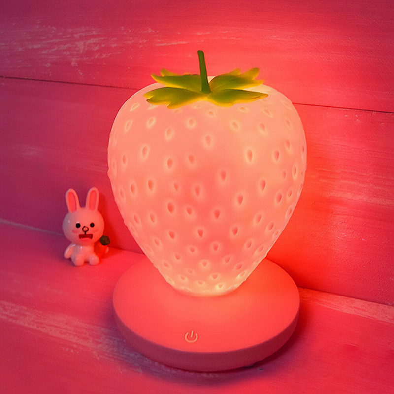 Cute Strawberry LED Table Lamp W474 - Wonderland Case